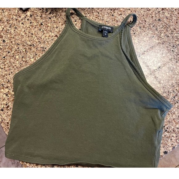 Express | Tops | Express Stretch Crop Tank | Poshmark